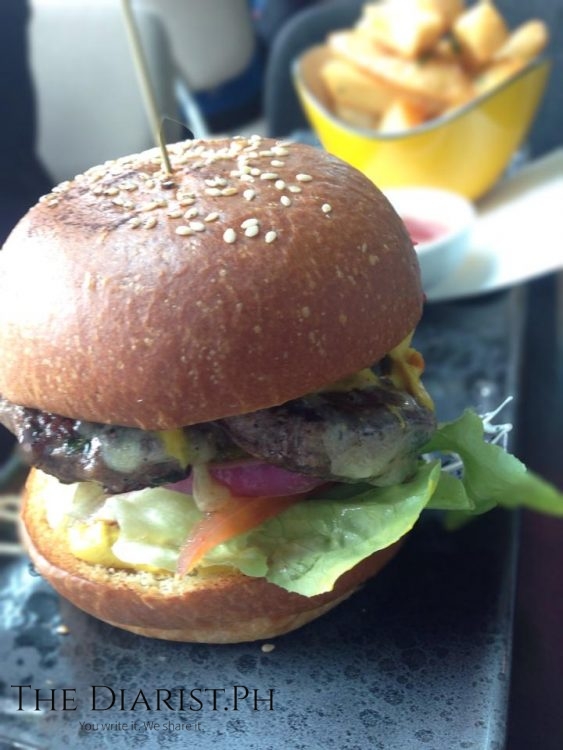 The Oarhouse burger + The Diarist’s brioche bun—a very limited edition ...