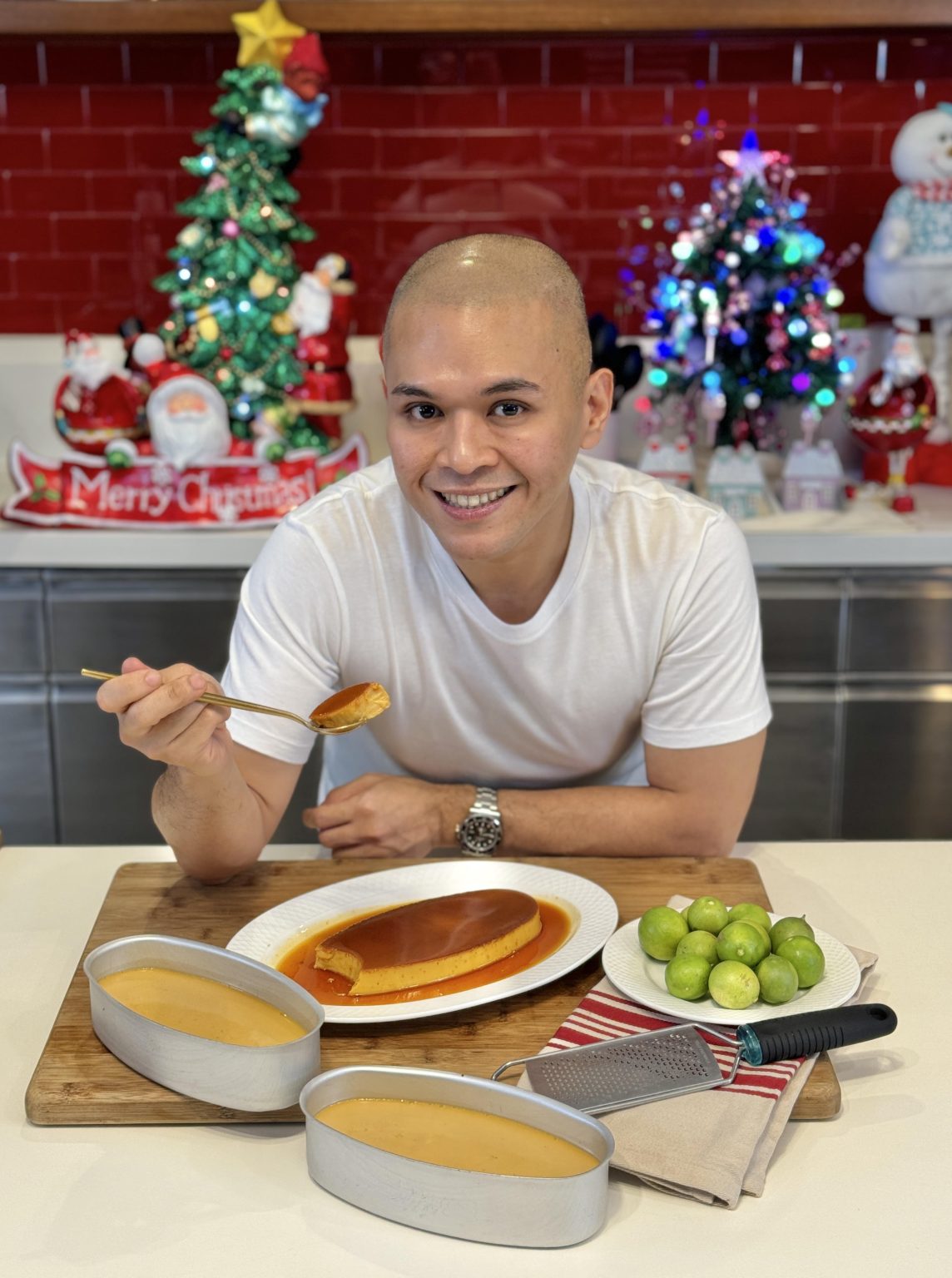 Chef RV Manabat shares secret of mom’s treasured leche flan recipe