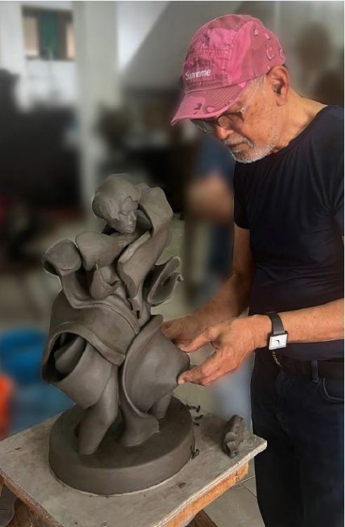 At 82, BenCab creates his giant Sabel—in bronze - The Diarist.ph