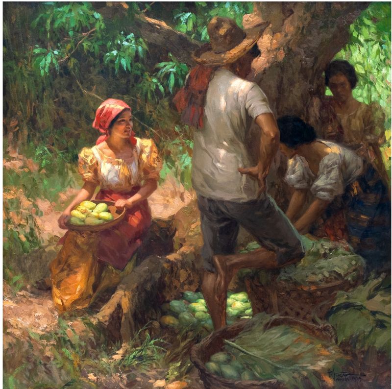 Most expensive Amorsolo painting sold at Leon Gallery Auction - The ...