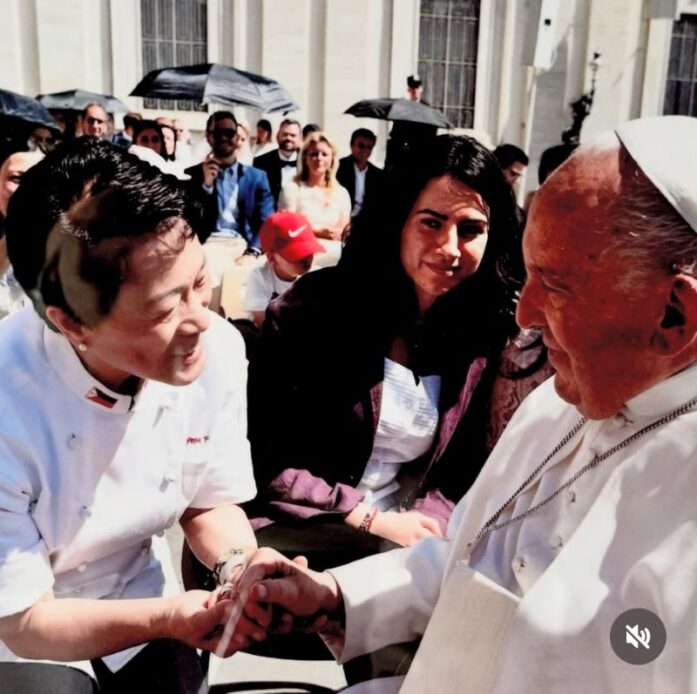 Chef Jessie recalls the blessing of cooking for Pope Francis - The ...