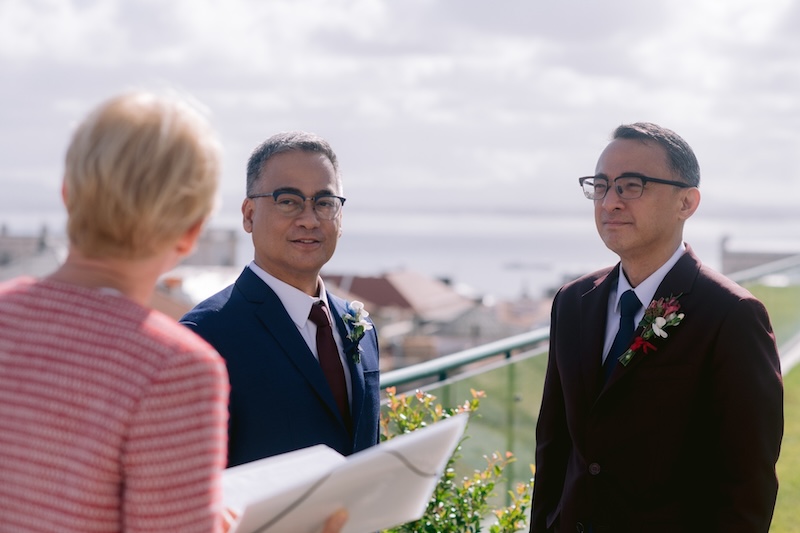 How my partner and I tied the knot at 60 in a country that honors our ...