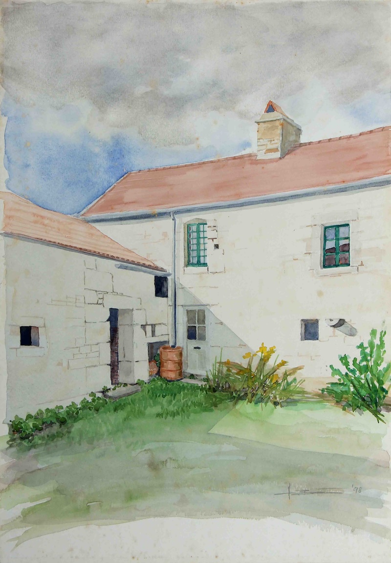 Jewelry master Hans Brumann does watercolor in new show - The Diarist.ph