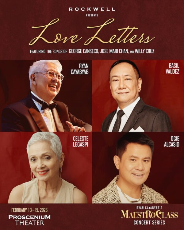 It's a date: 'Love Letters' from Ryan Cayabyab at Proscenium on ...