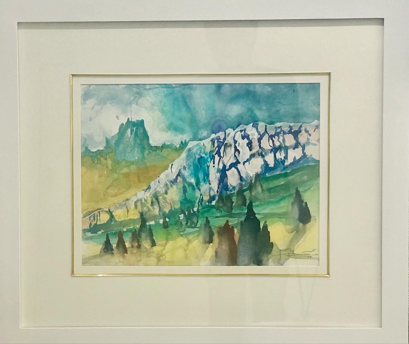 Jewelry master Hans Brumann does watercolor in new show - The Diarist.ph