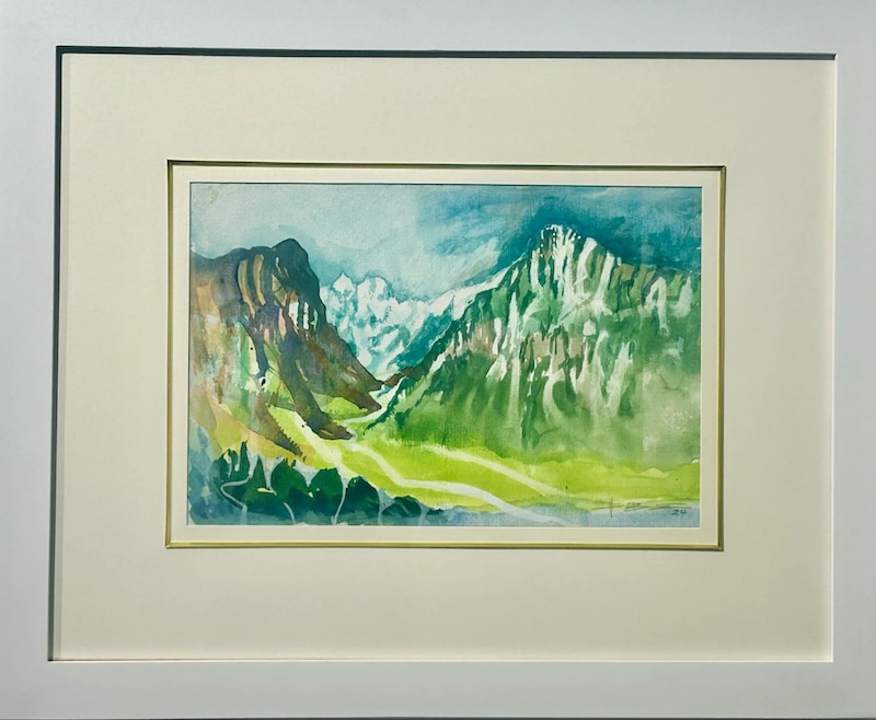 Jewelry master Hans Brumann does watercolor in new show - The Diarist.ph