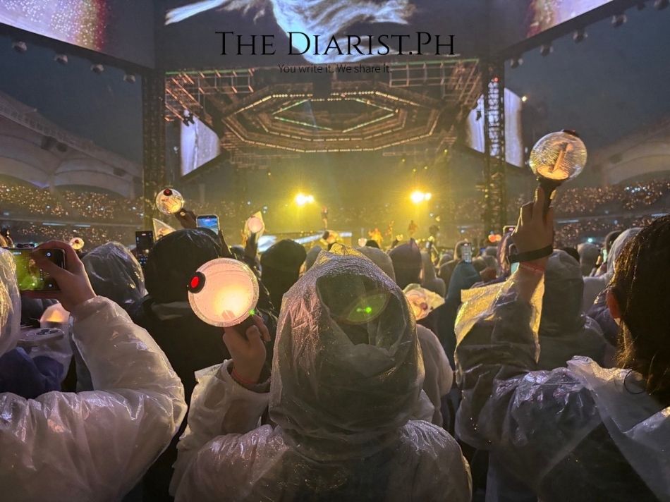 We stayed on through the rain with BTS in Goyang - The Diarist.ph